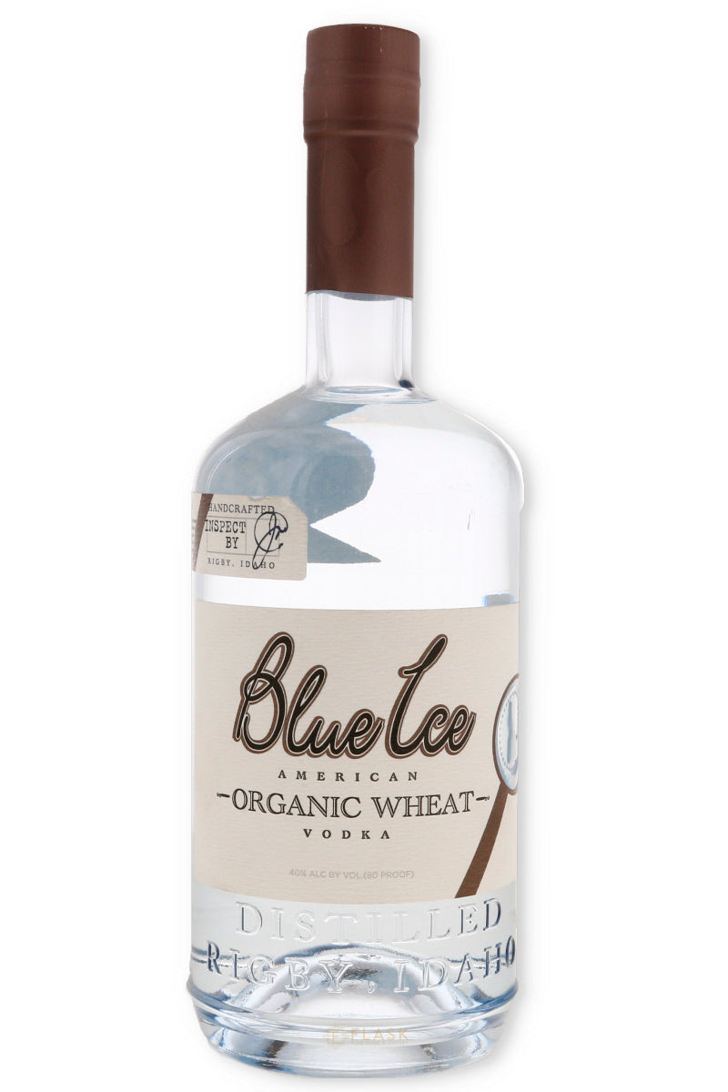 Buy Blue Ice Organic Wheat Vodka 750ml | Flask Wines