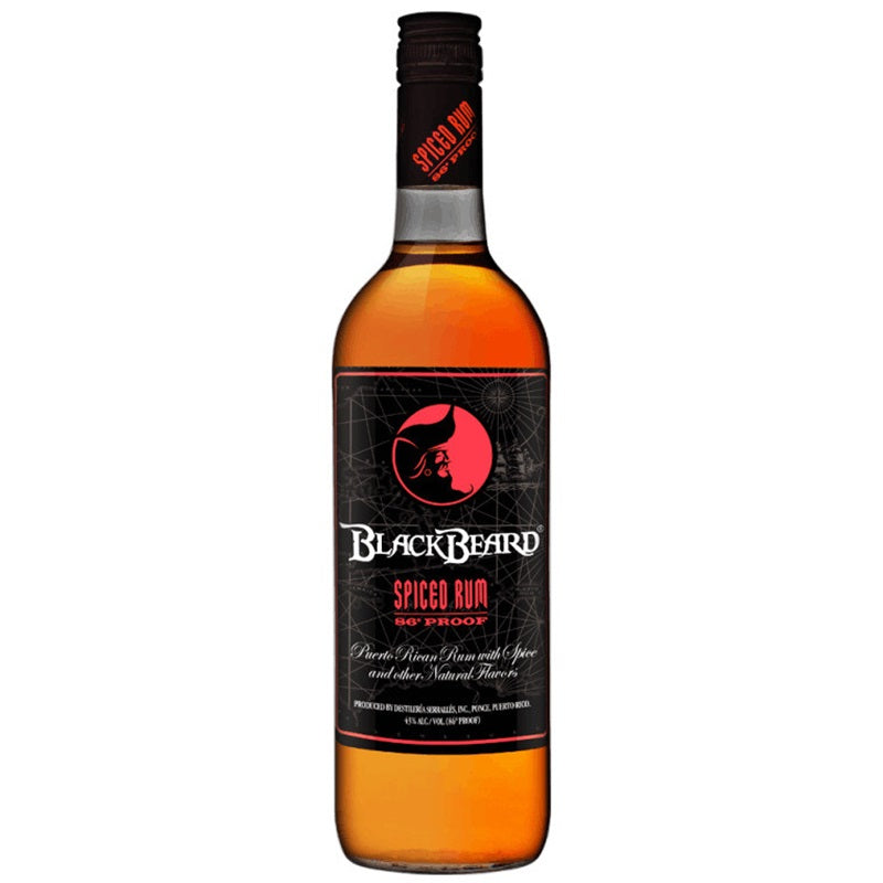 Buy Blackbeard Spiced Rum 750ml | Flask