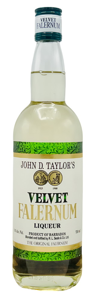 John D Taylor's Velvet Falernum 750ml - Flask