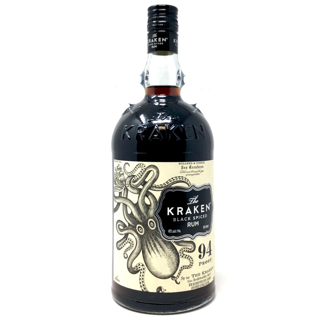 Buy Kraken Black Spiced 94 Proof Rum 750ml | Flask Wines