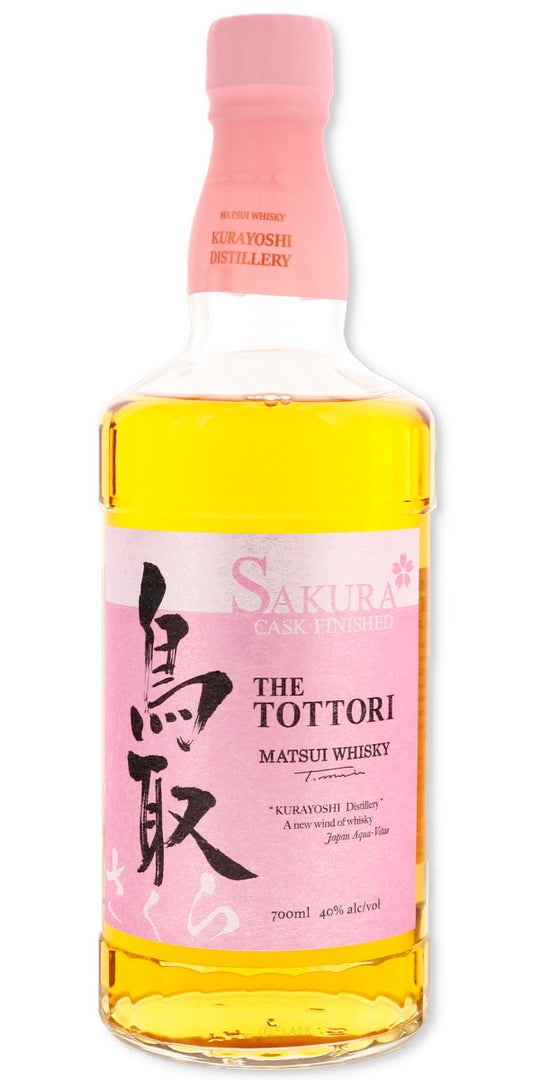 The Tottori Matsui Whisky Sakura Cask 80pf 700ml - Flask