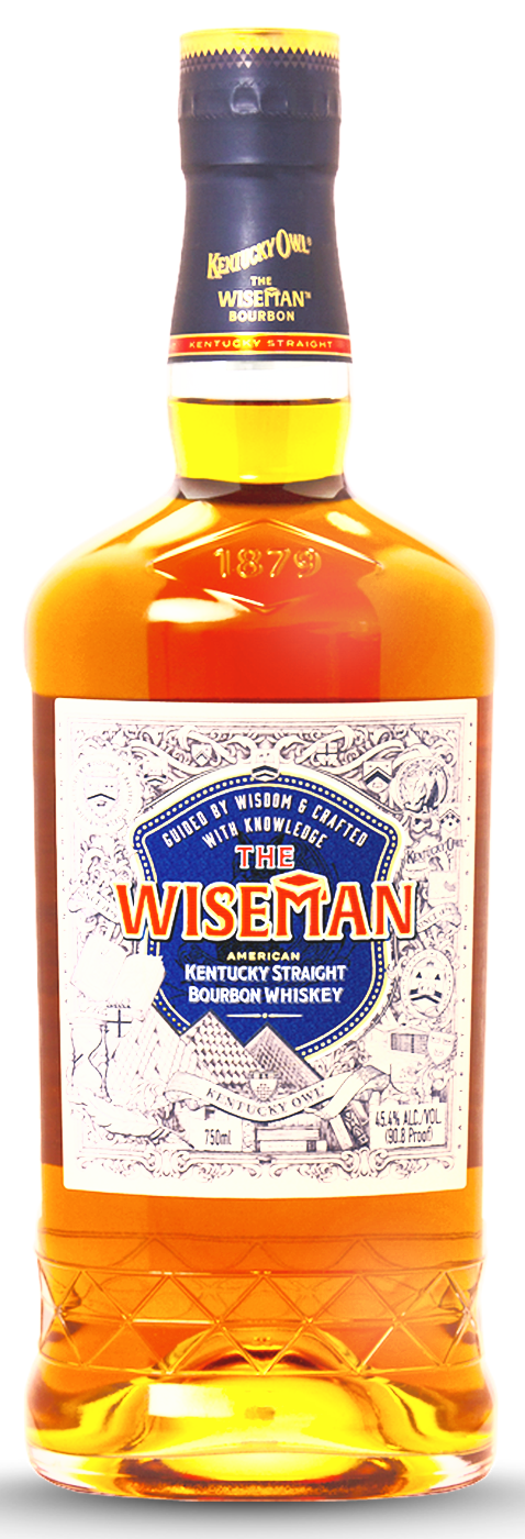 Kentucky Owl Wiseman Kentucky Straight Rye Whiskey 750ml - Flask