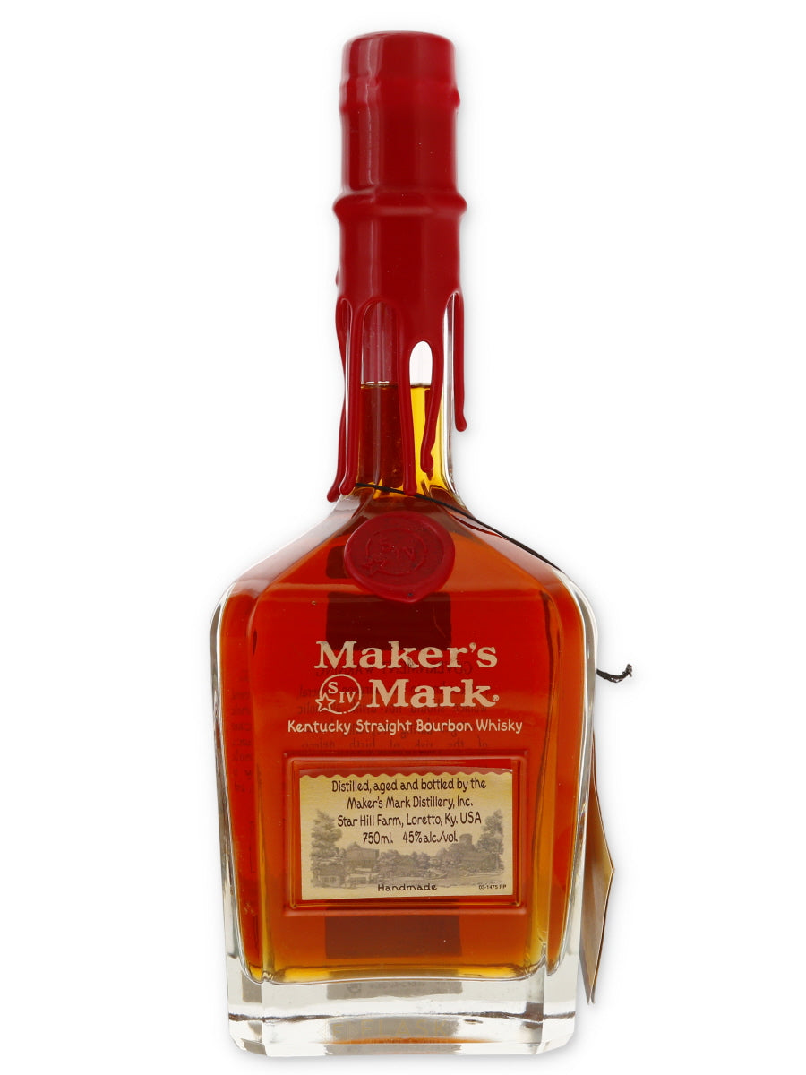Makers Mark VIP Red Wax Decanter "Personalized" - Flask