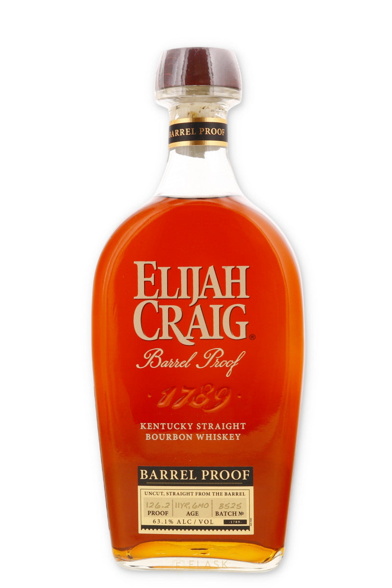 Buy Elijah Craig Barrel Proof Bourbon Batch B525 | Flask