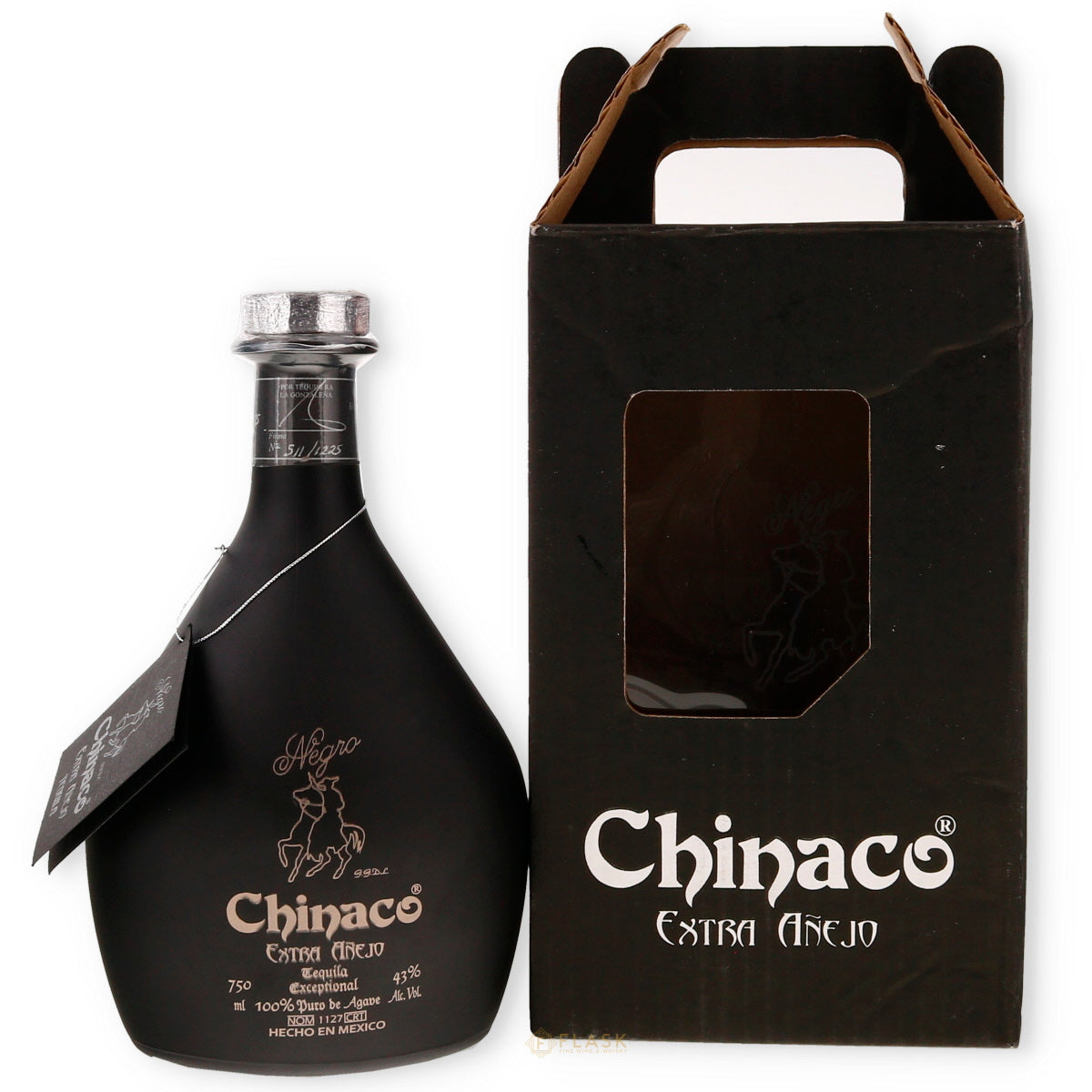 Buy Chinaco Negro Extra Anejo Tequila Lot #85 | FLASK