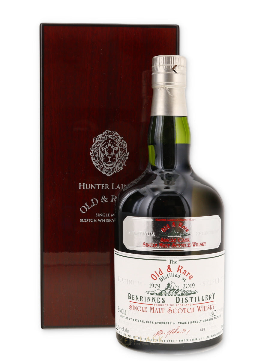 Buy Benrinnes 1979 40 Year Old Hunter Laing Old & Rare Speyside Single ...