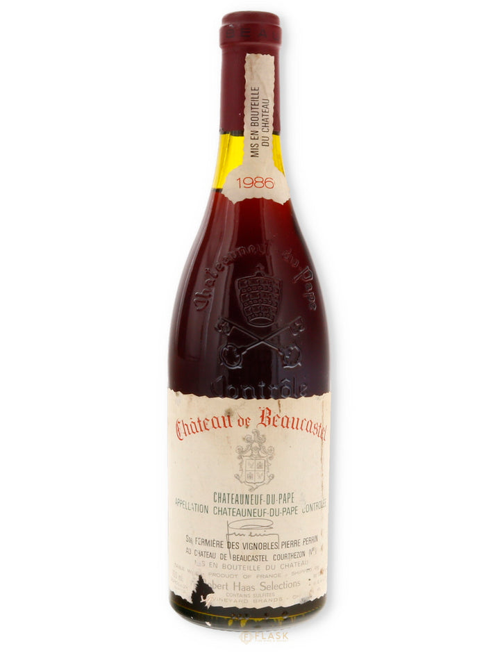 Chateau de Beaucastel Chateauneuf du Pape 1986 | French Red Wines ...