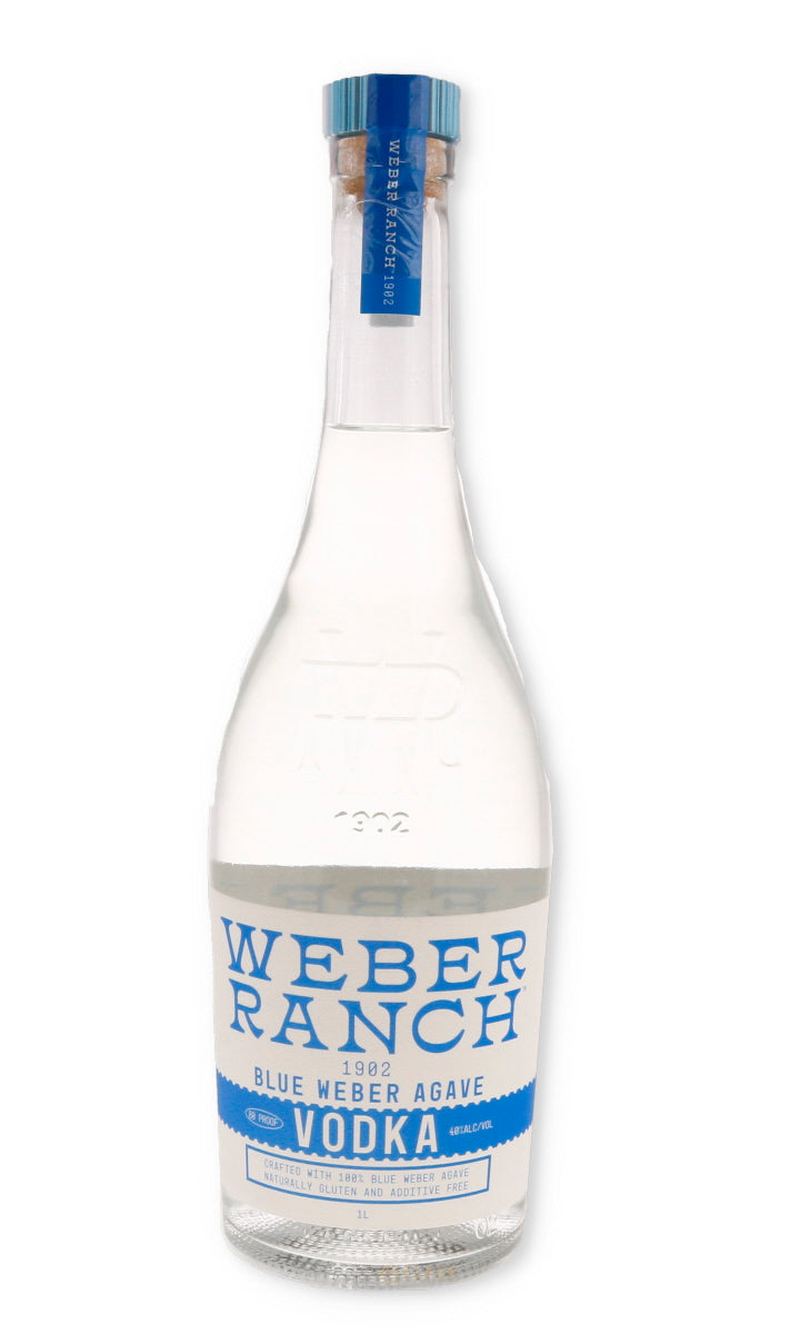 Buy Weber Ranch 1902 Agave Vodka 1L | FLASK