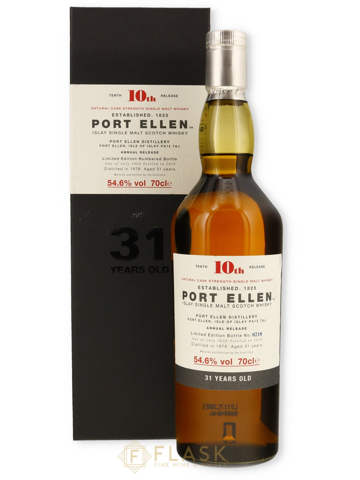 Port Ellen 10th Release 1978 31 Year Old Single Malt Scotch Whisky ...